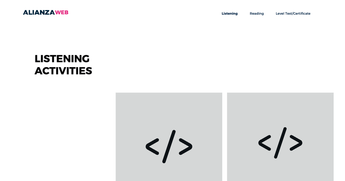 Listening Activities